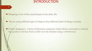 Online shopping presentation | PPT