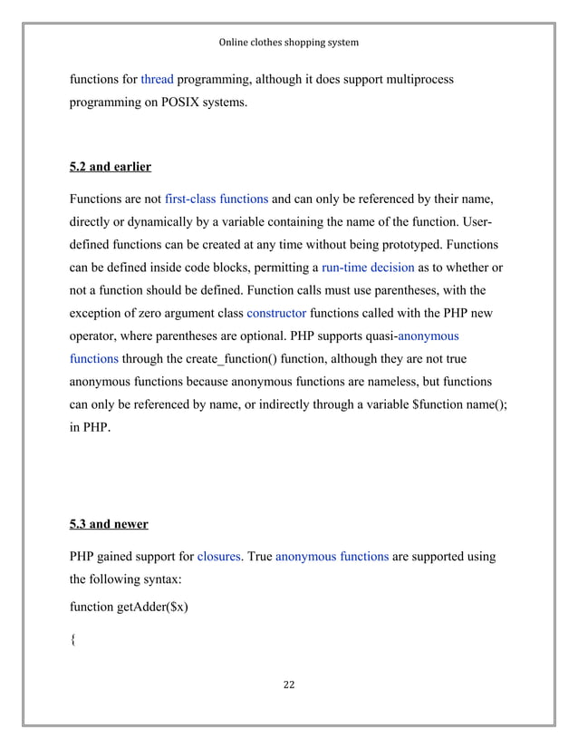 Online shopping report-6 month project | DOC