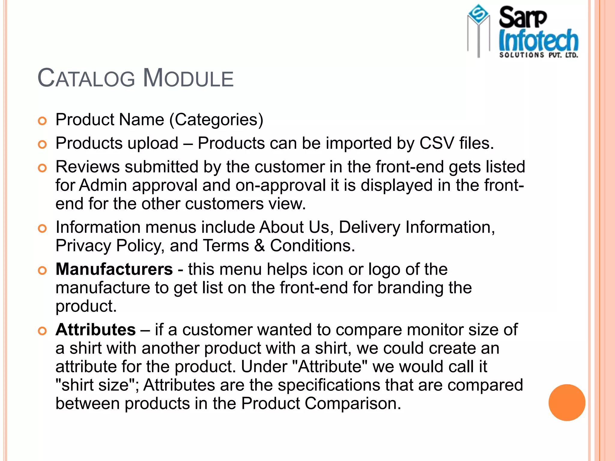 Online shopping system (E-commerce) | PPTX