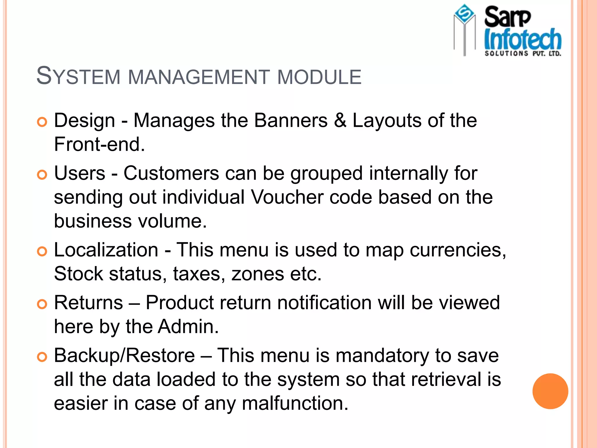 Online shopping system (E-commerce) | PPTX