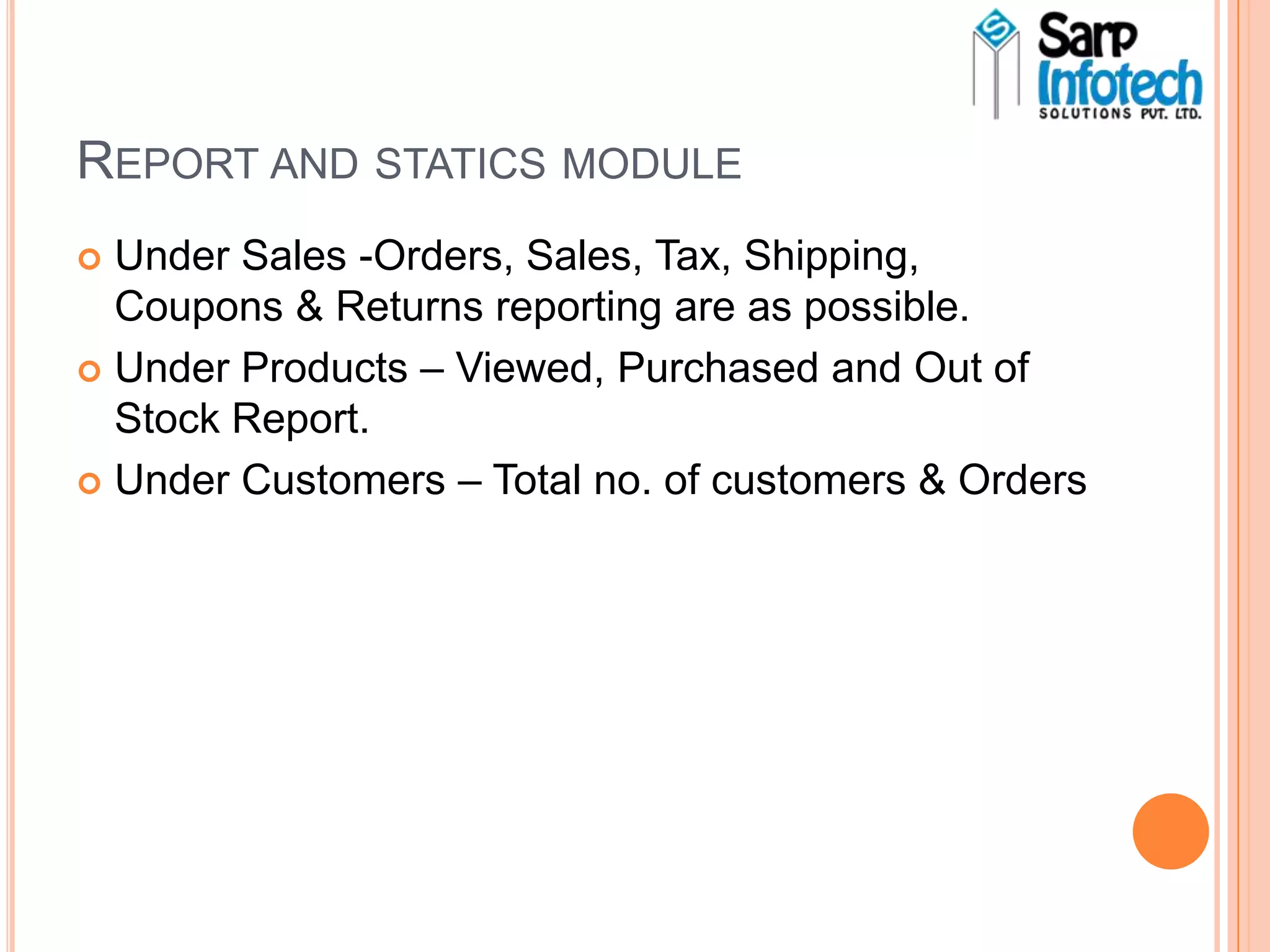 Online shopping system (E-commerce) | PPTX