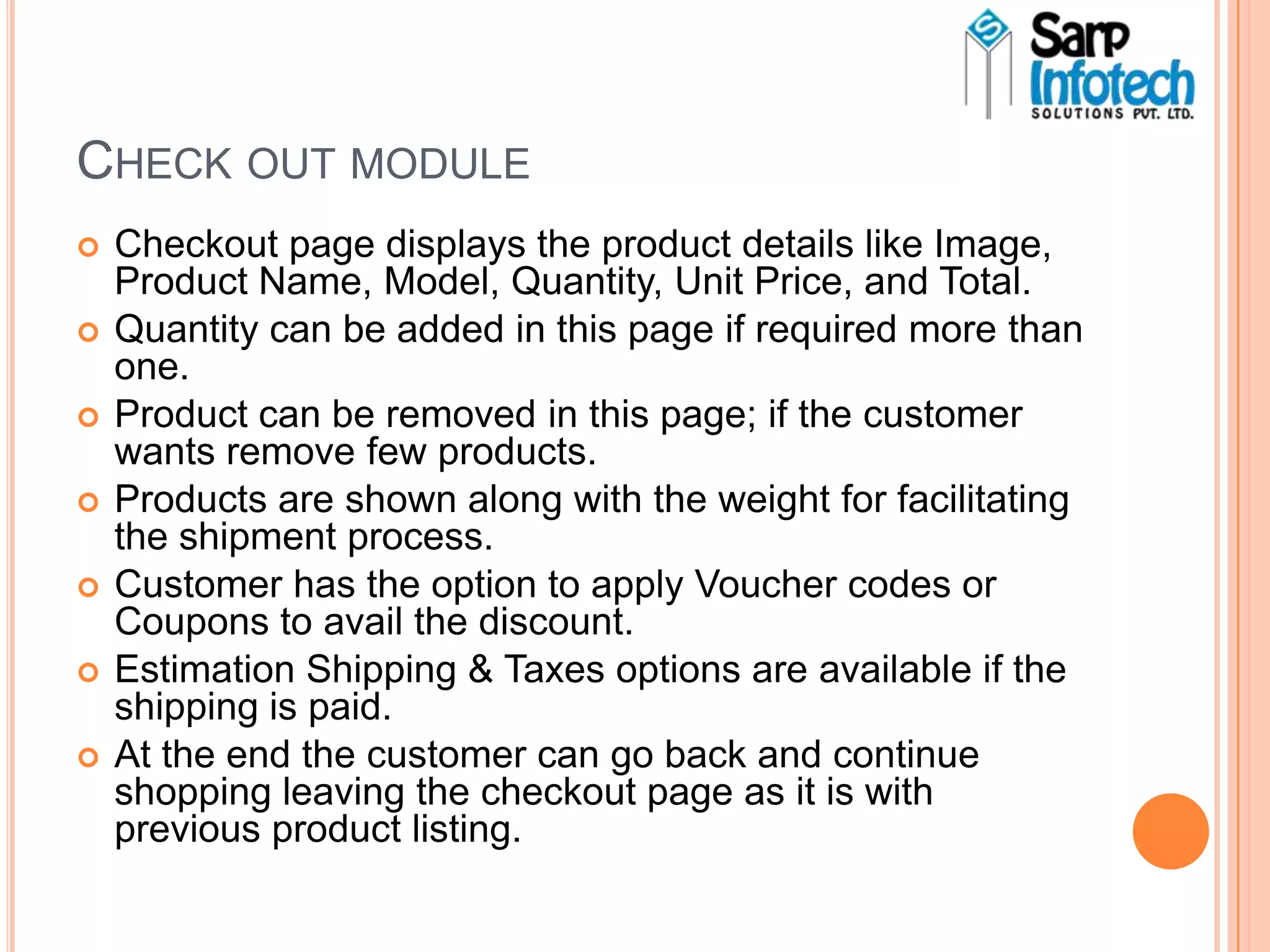 Online shopping system (E-commerce) | PPTX