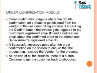 Online shopping system (E-commerce) | PPTX