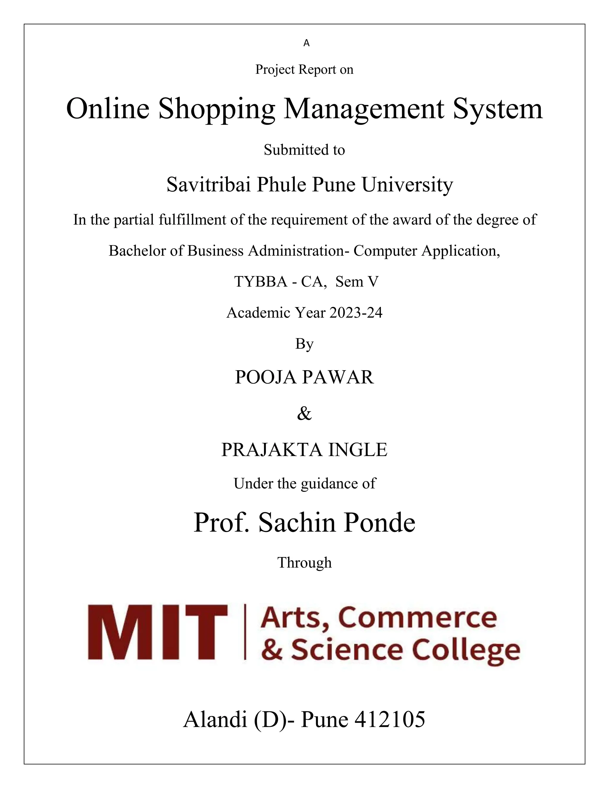 Online Shopping System.docx