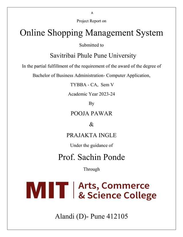 Online Shopping System.docx