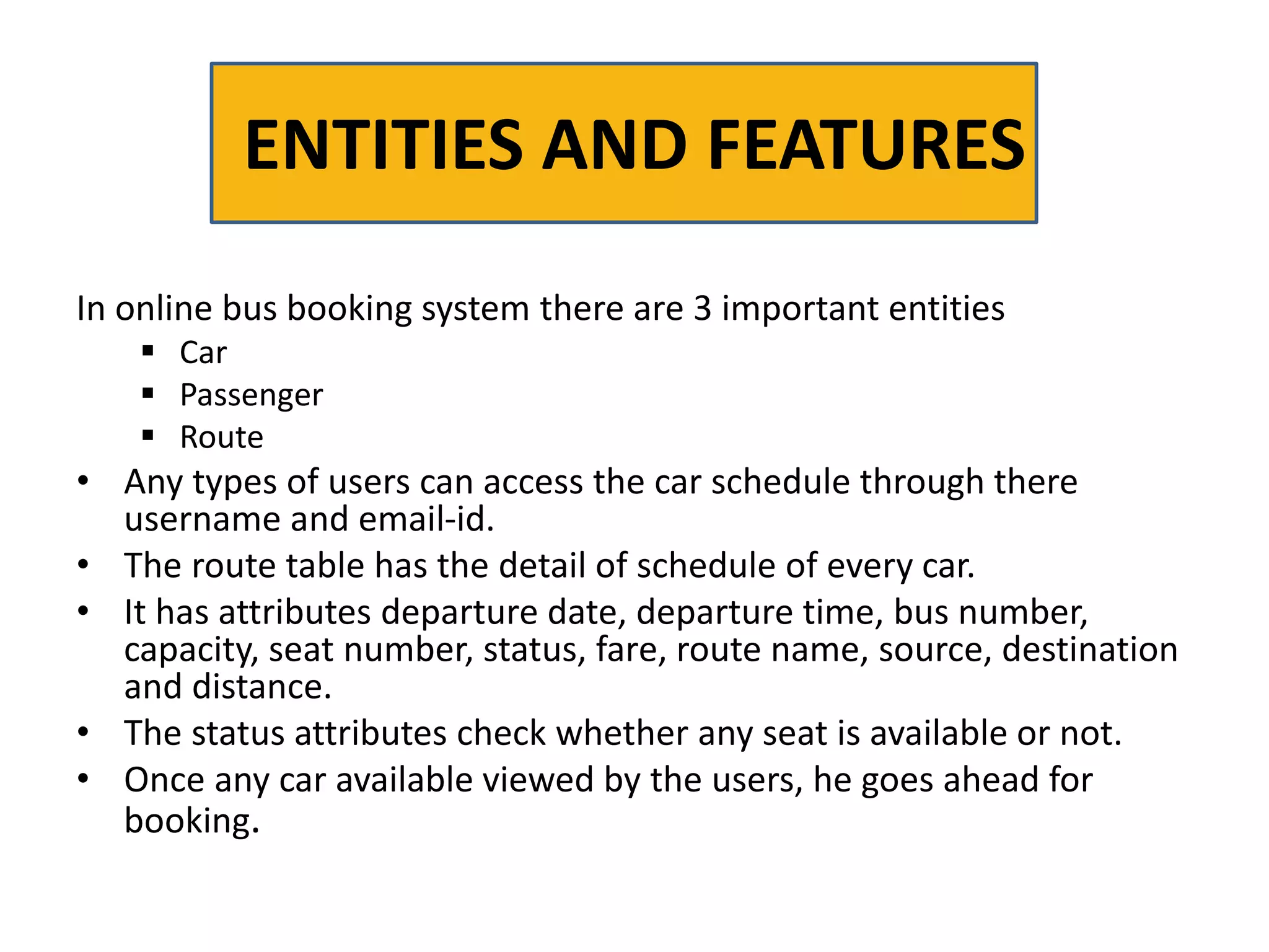 Online Shuttle Booking System | PPTX