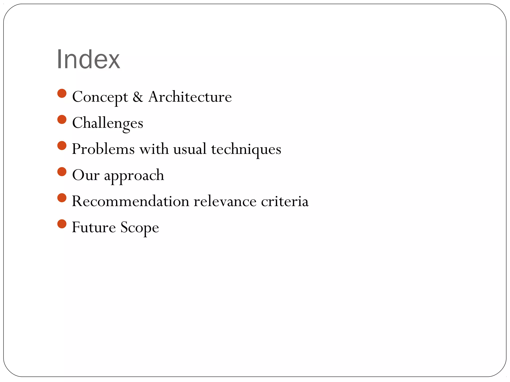 Online social network based object recommendation system | PPT