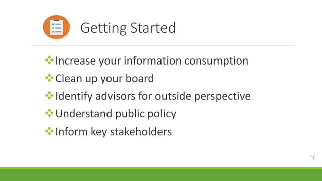Breakout session - Strategic Planning & Developmental Stages | PPT