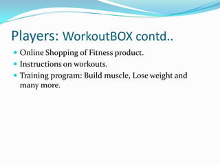 Online Sports Portal | PPTX | Internet | Computing