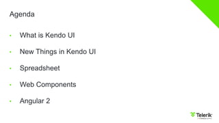 Online Spreadsheet for your Web Applications using Kendo UI | PPT