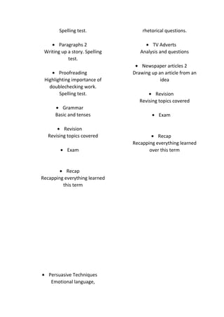 Online spring 14 english | DOCX