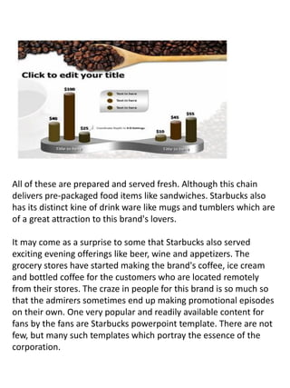 Online Starbucks powerpoint template and Presentation | PDF | Desktop ...