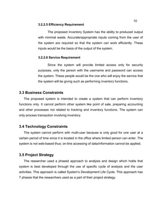 Online supply inventory system | PDF