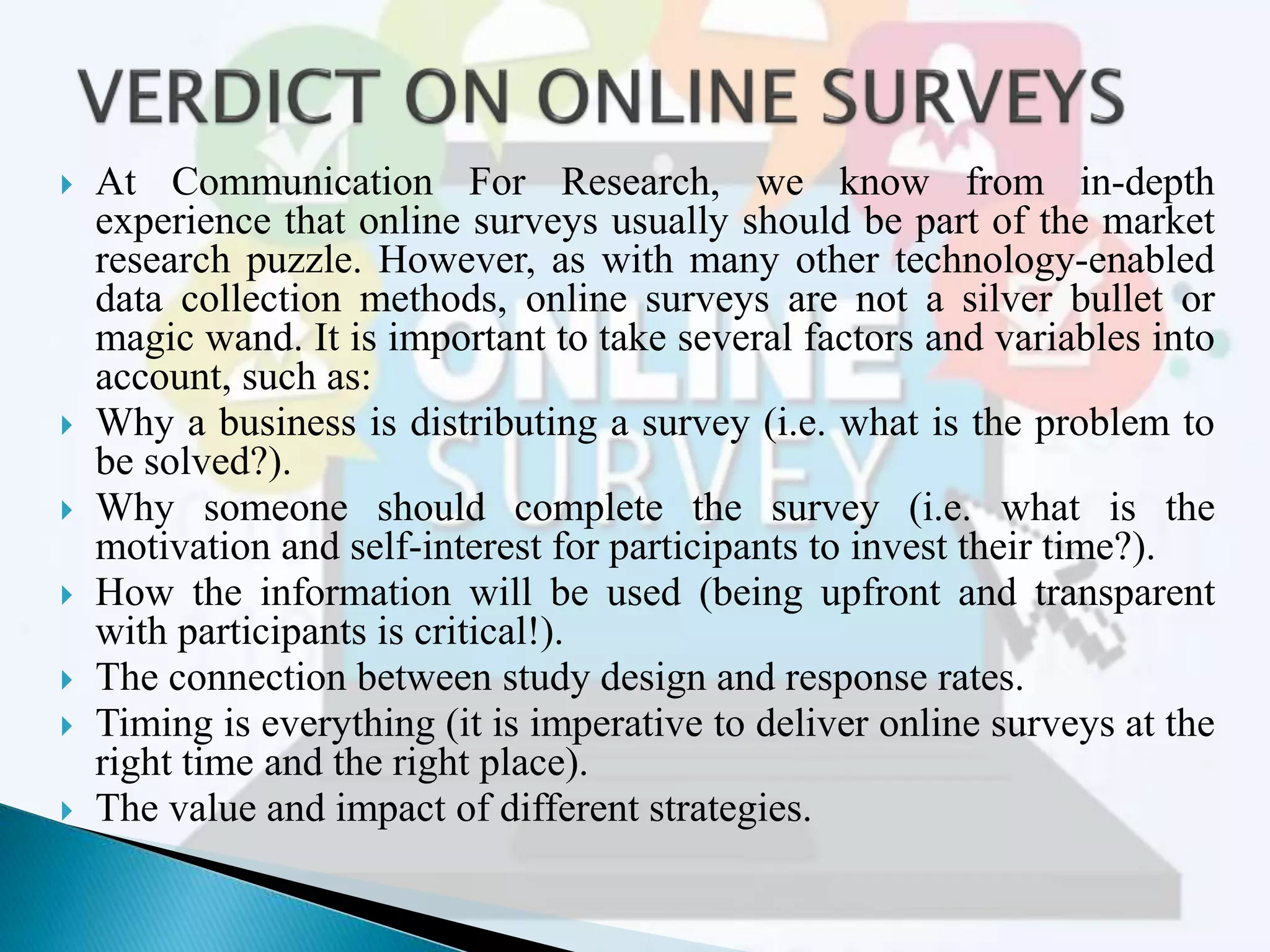 Online survey | PPTX