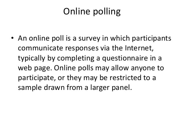 Online survey tools (1) | PPTX