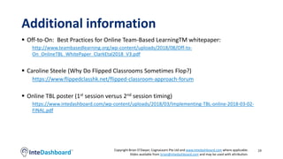 Online Team-Based Learning Workshop | PDF
