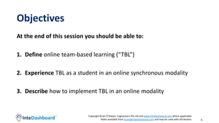 Online Team-Based Learning Workshop | PDF