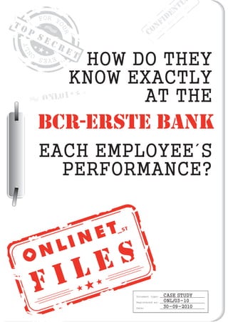Onlinet Case Study - BCR ERSTE- ENG | PDF | Business Banking & Finance ...
