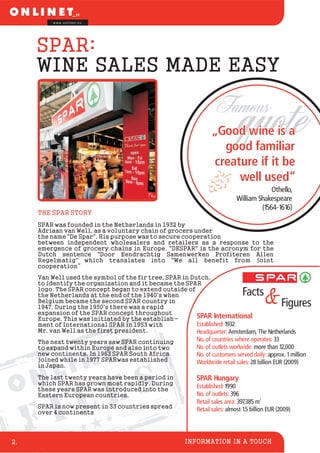 Onlinet Case Study - SPAR - ENG | PDF