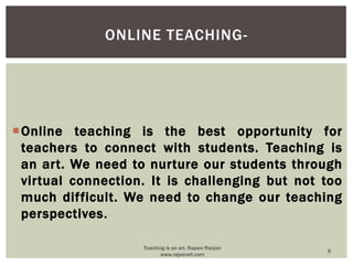 Online teaching tips and strategies | PPT