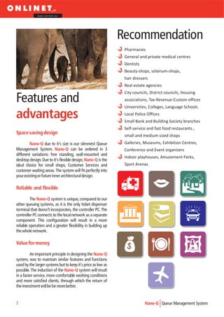 NANOQ Queue Management System | PDF