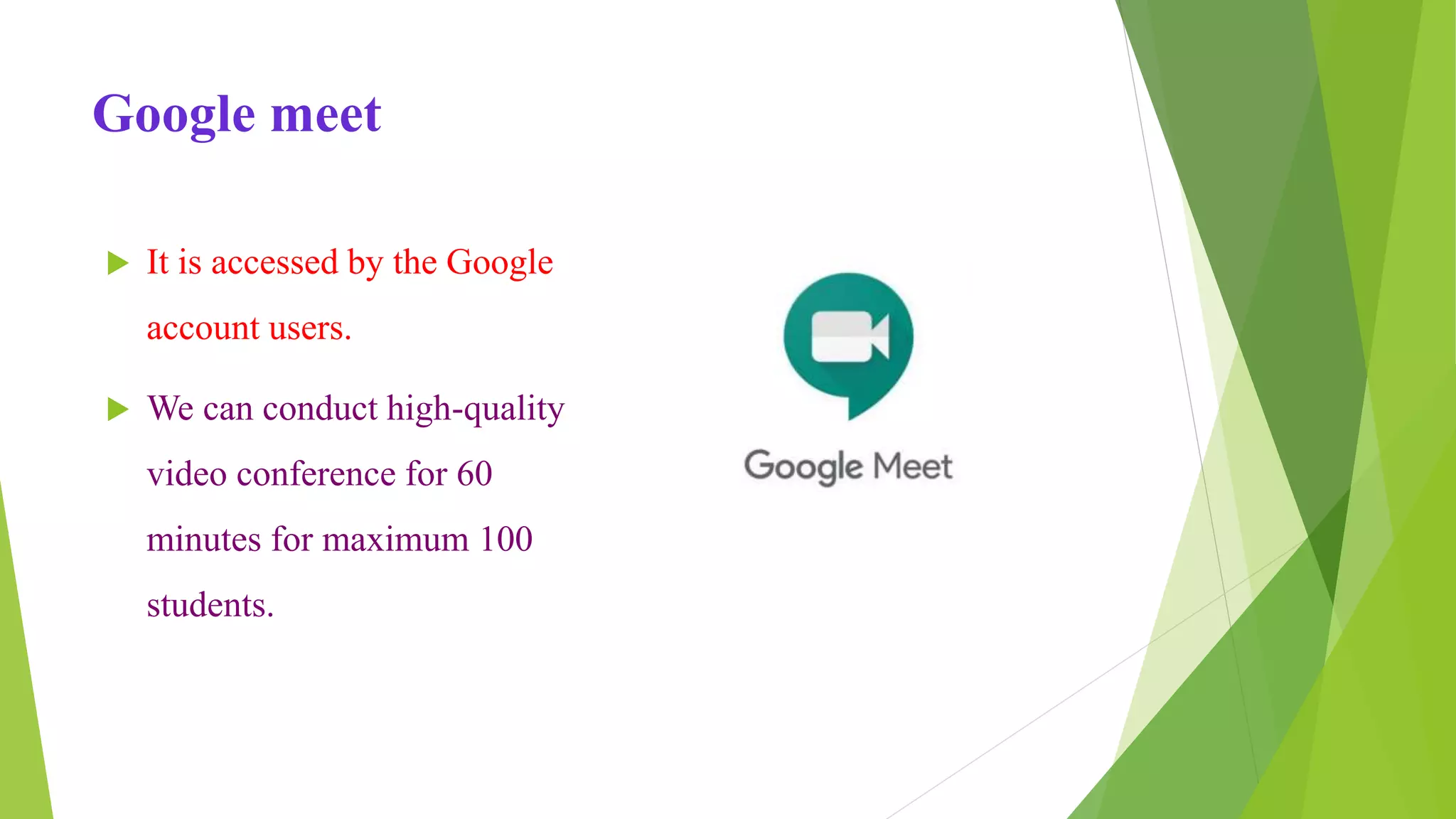 Online tools for distance education | PPTX