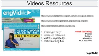 Online Tools for English Teachers | PPTX