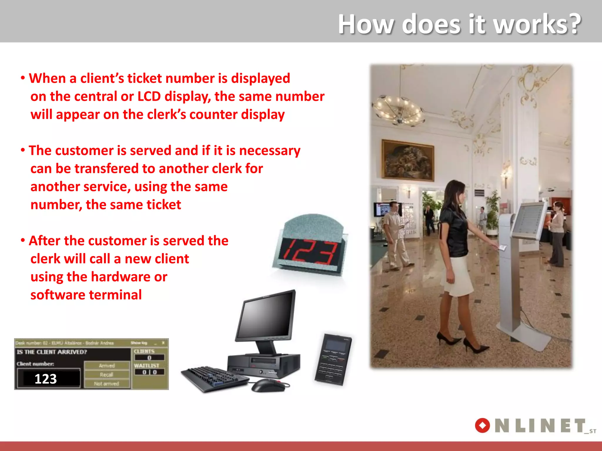 Onlinet Queue Management System - Visual Tour | PDF | Computing | Technology & Computing