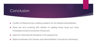 Online trademark infringement and the liability of intermediaries | PPT