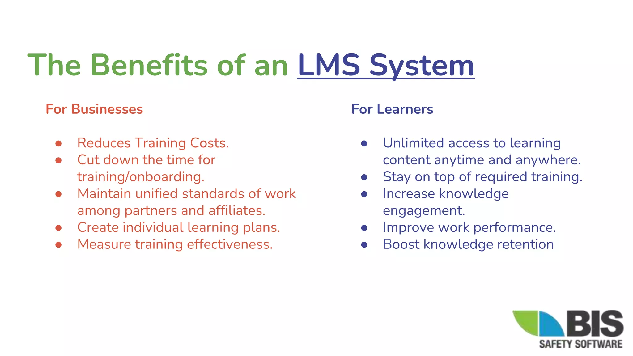 Learning Management System (LMS) - Online Training Software | PPTX