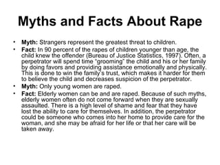 realities of sexual assault | PPT