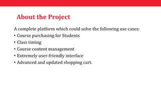 Online Tutoring System _With _Content Management.pptx