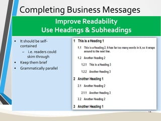 Online Unit 7. Completing Business Msg.pptx