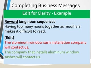Online Unit 7. Completing Business Msg.pptx