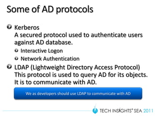 Centralizing users’ authentication at Active Directory level | PPTX ...