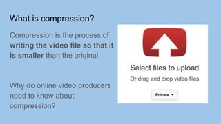 Online video lesson 3 technical considerations | PPT