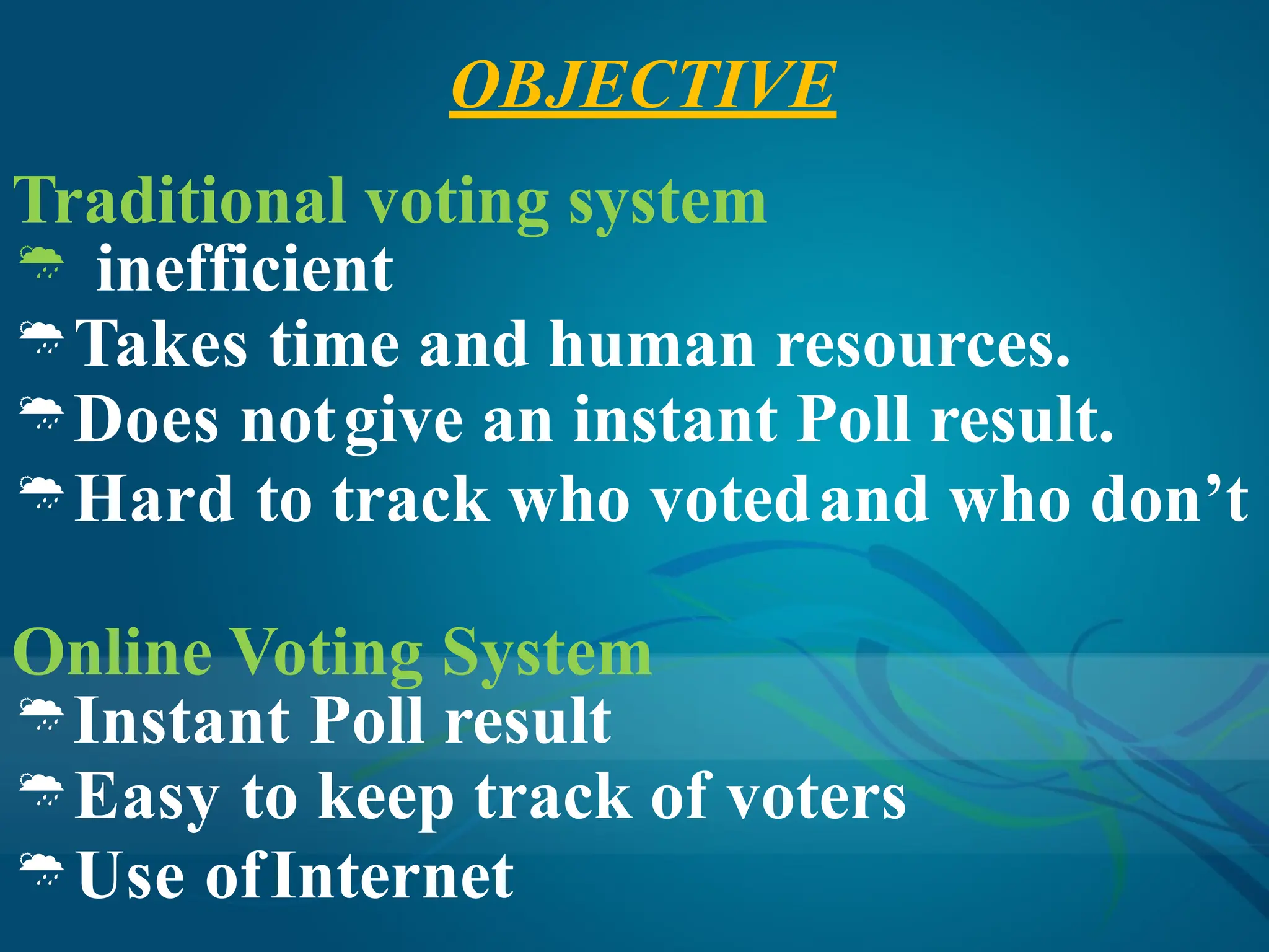 Online Voting System for E-Voting Web Application | PPTX | Programming Languages | Computing