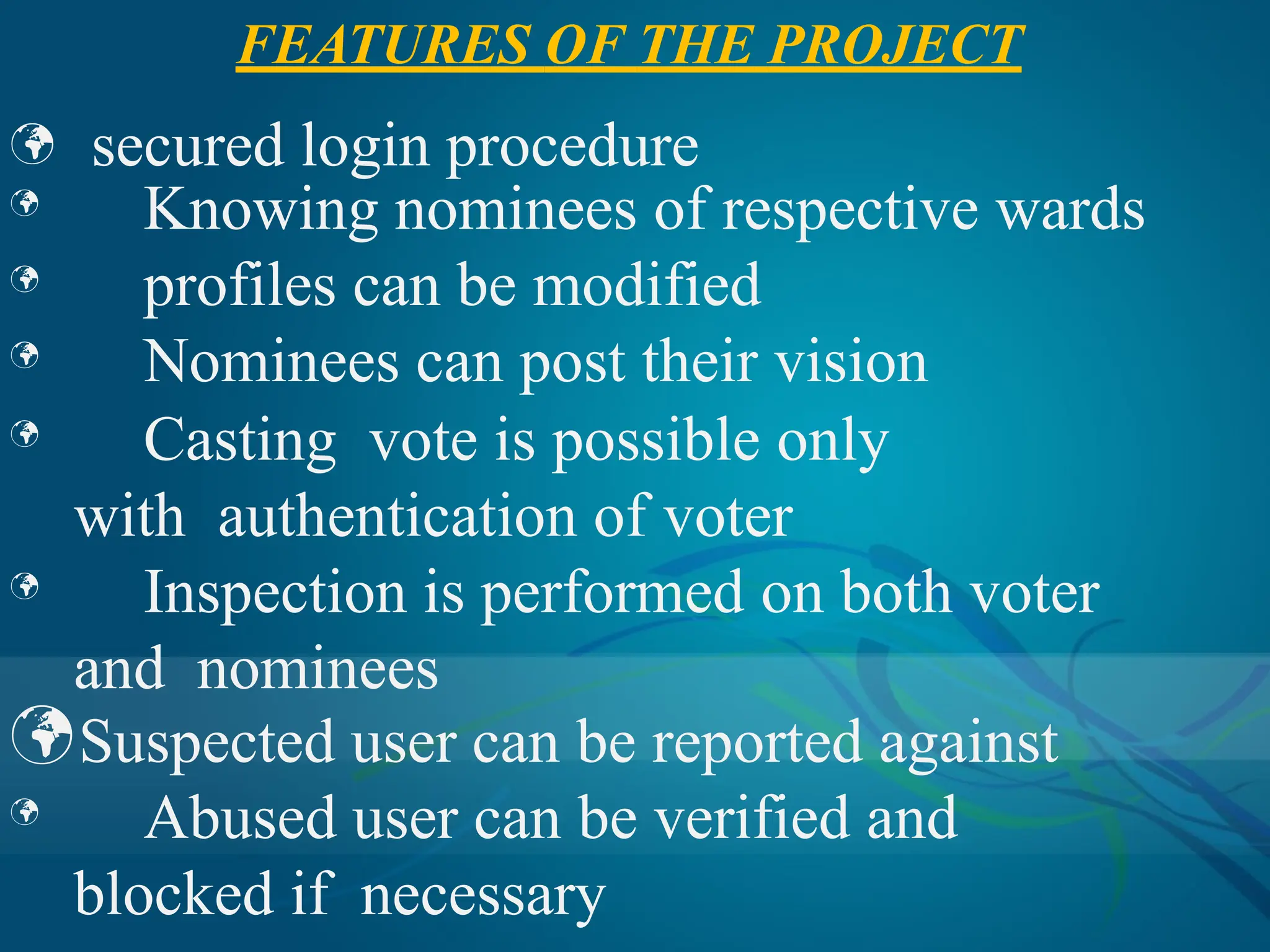 Online Voting System for E-Voting Web Application | PPTX | Programming Languages | Computing