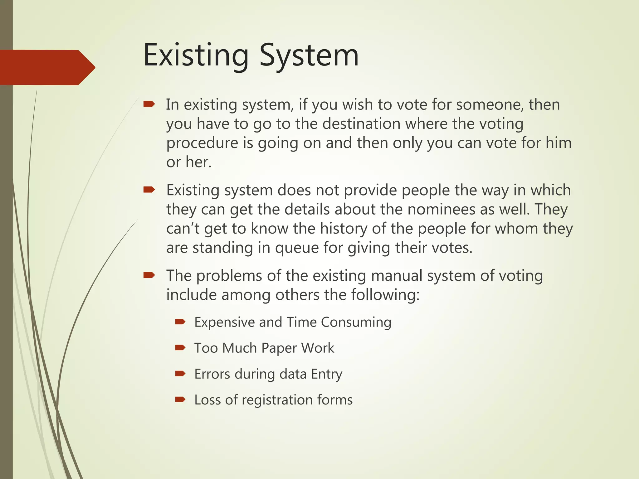 Online voting system | PPTX