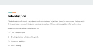 Online Voting System_ppt.pptx by aniket negi | PPTX