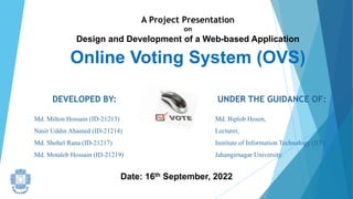Online Voting System | PPTX