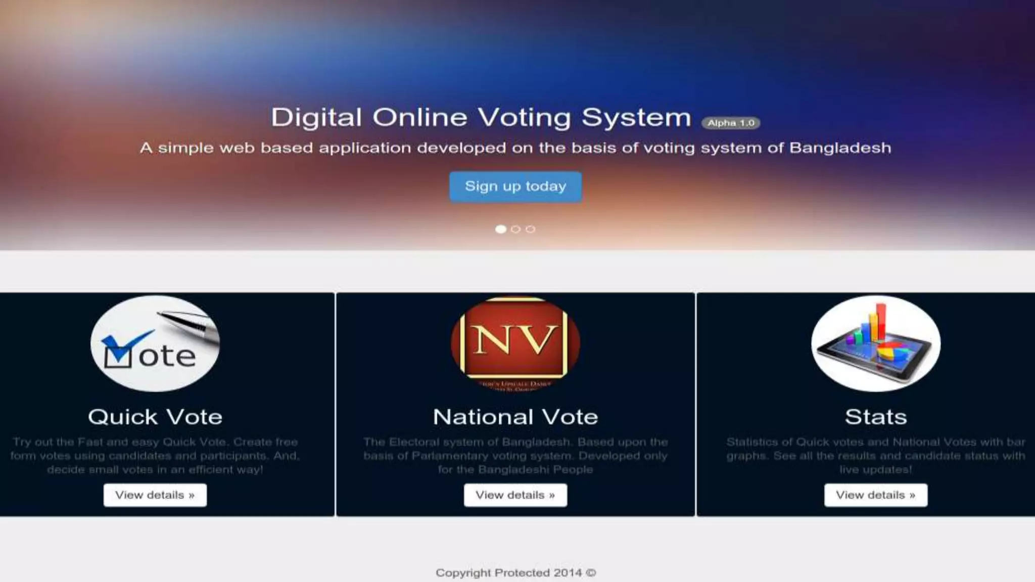 Online voting system presentation slide (1) | PPTX | Web Development ...