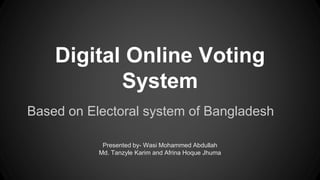 Online voting system presentation slide (1) | PPTX | Web Development ...