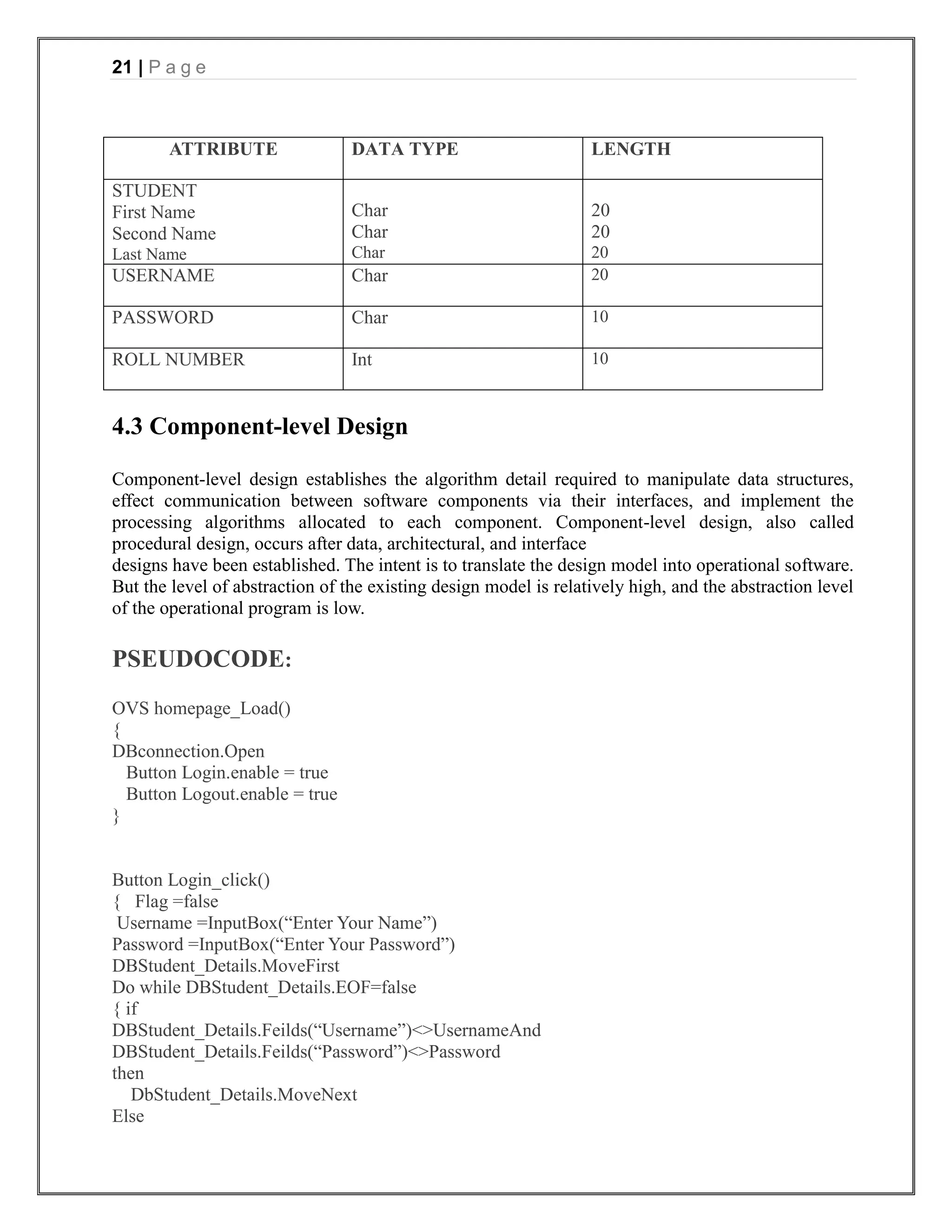 Online voting system project | DOCX