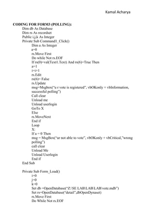 Online Voting System Project management system.doc