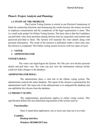 Online Voting System Project management system.doc