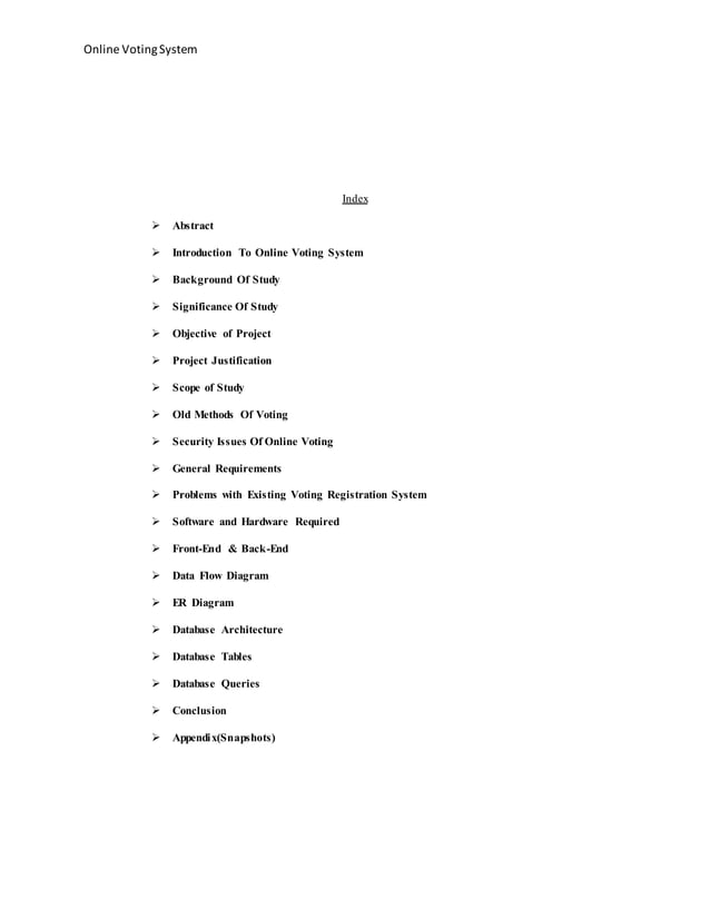 Online voting system project by bipin bhardwaj | DOCX