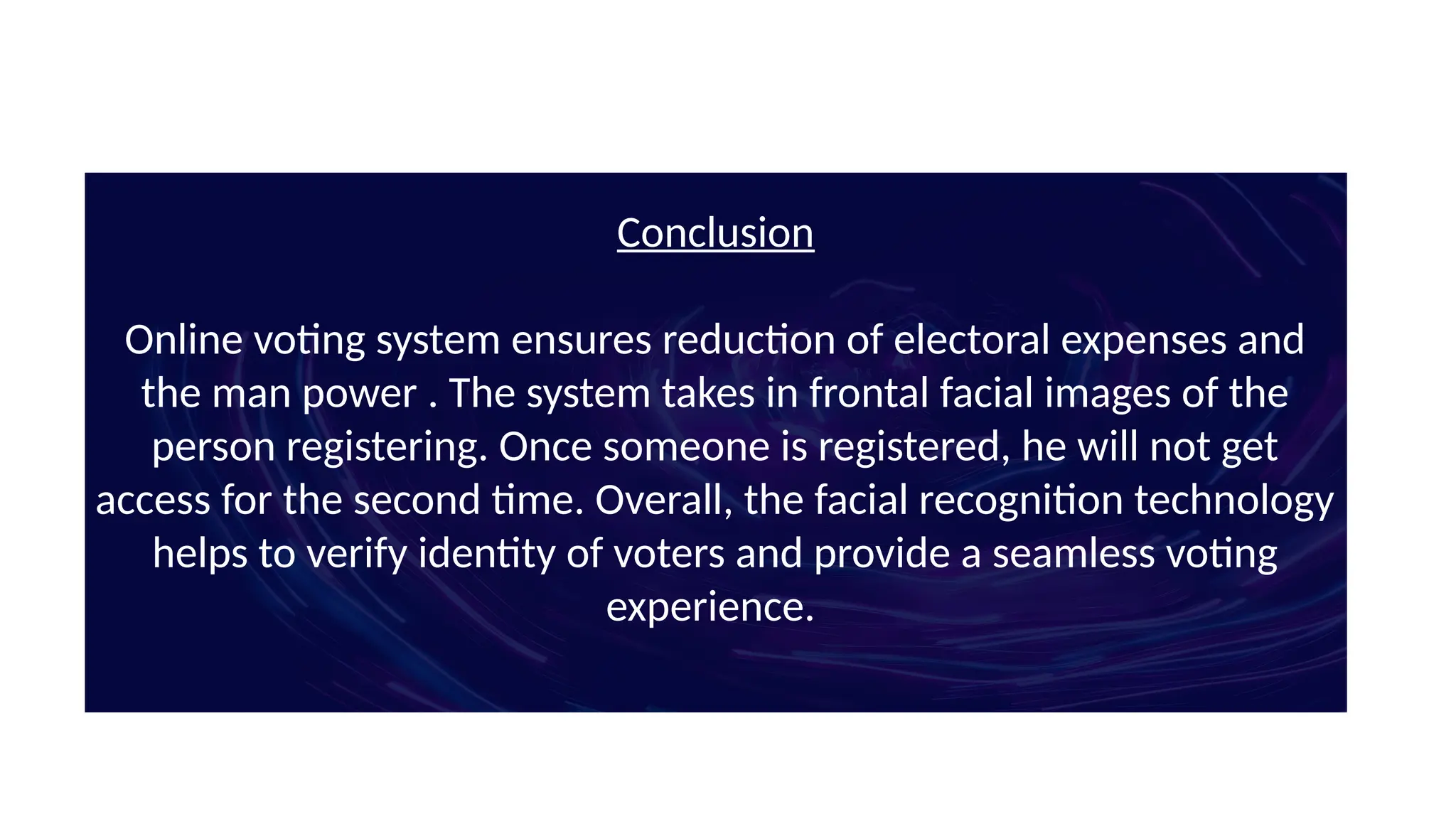 ONLINE VOTING SYSTEM USING FACE RECOGNITION (1).pptx