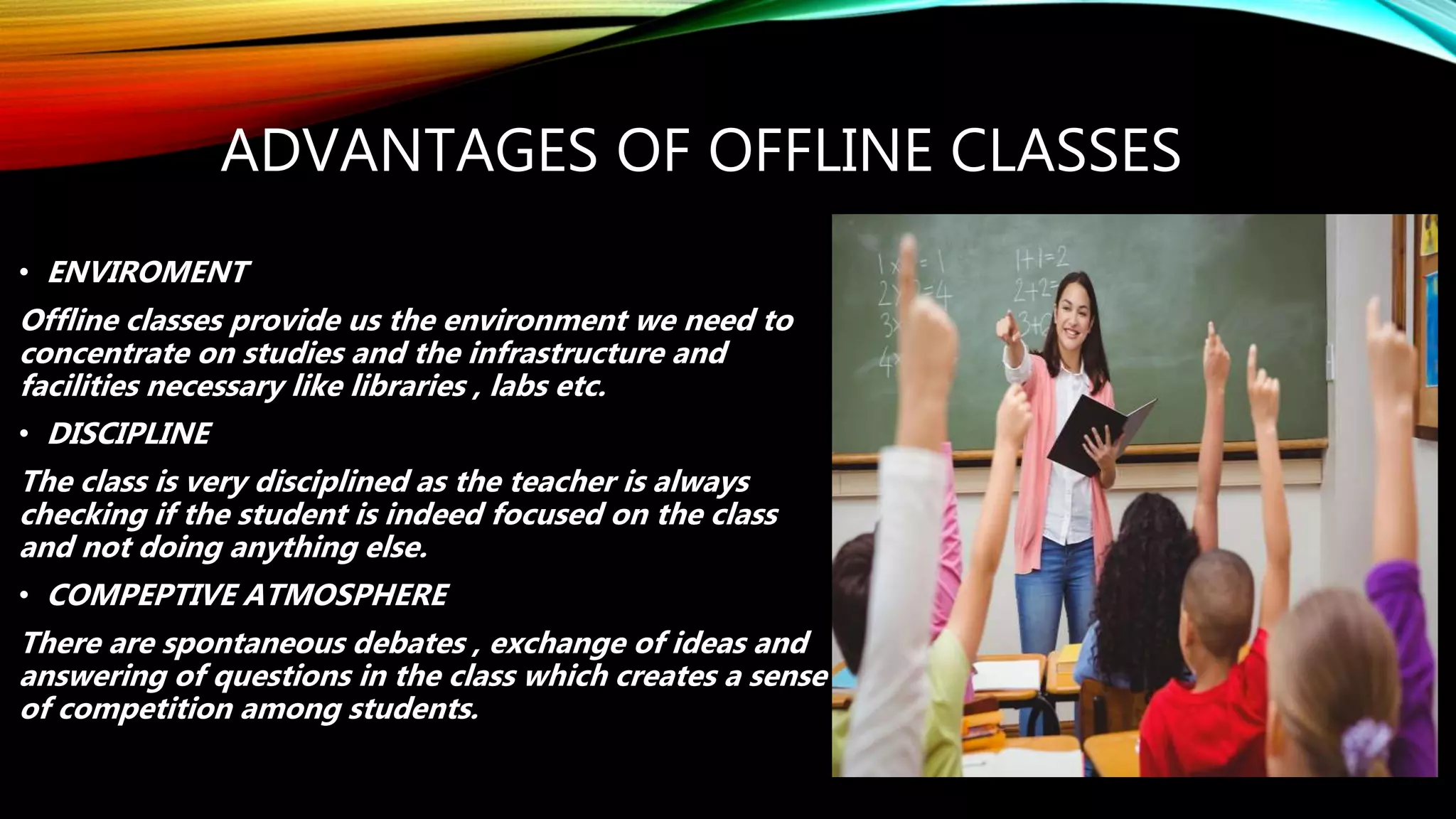 Online vs offline classes | PPTX