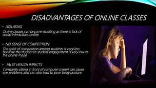 Online vs offline classes | PPTX